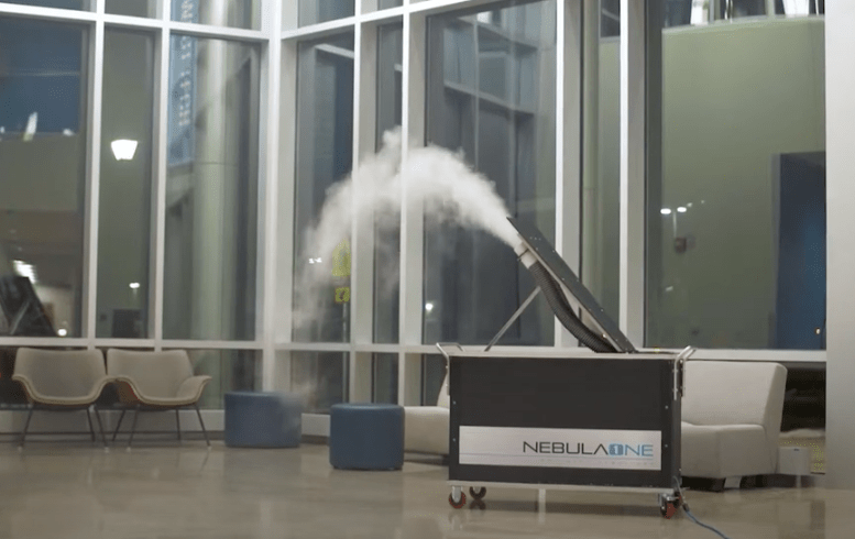 NebulaOne™ Dry Mist Fogger with NinjaGen HOCl Generators