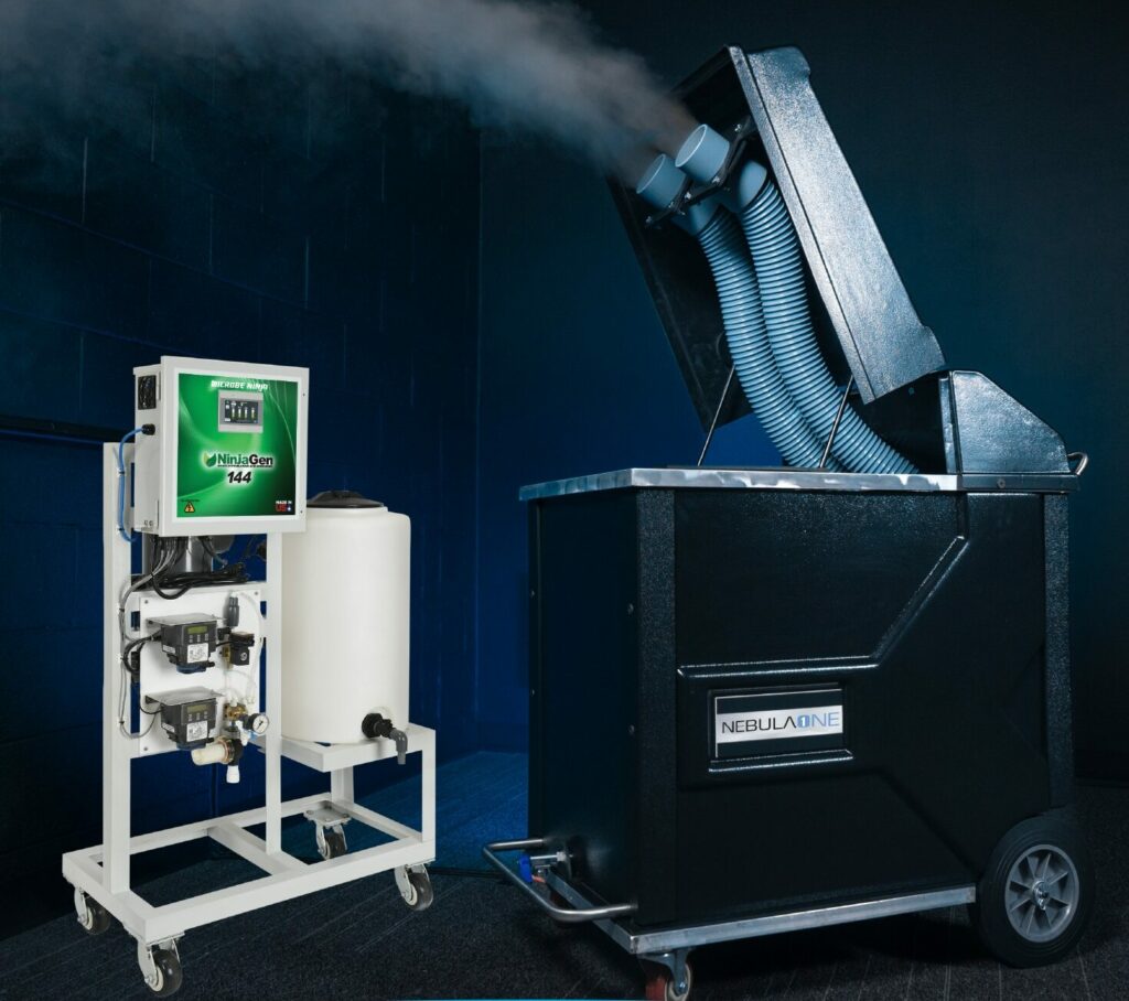NebulaOne™ Dry Mist Fogger with NinjaGen HOCl Generators
